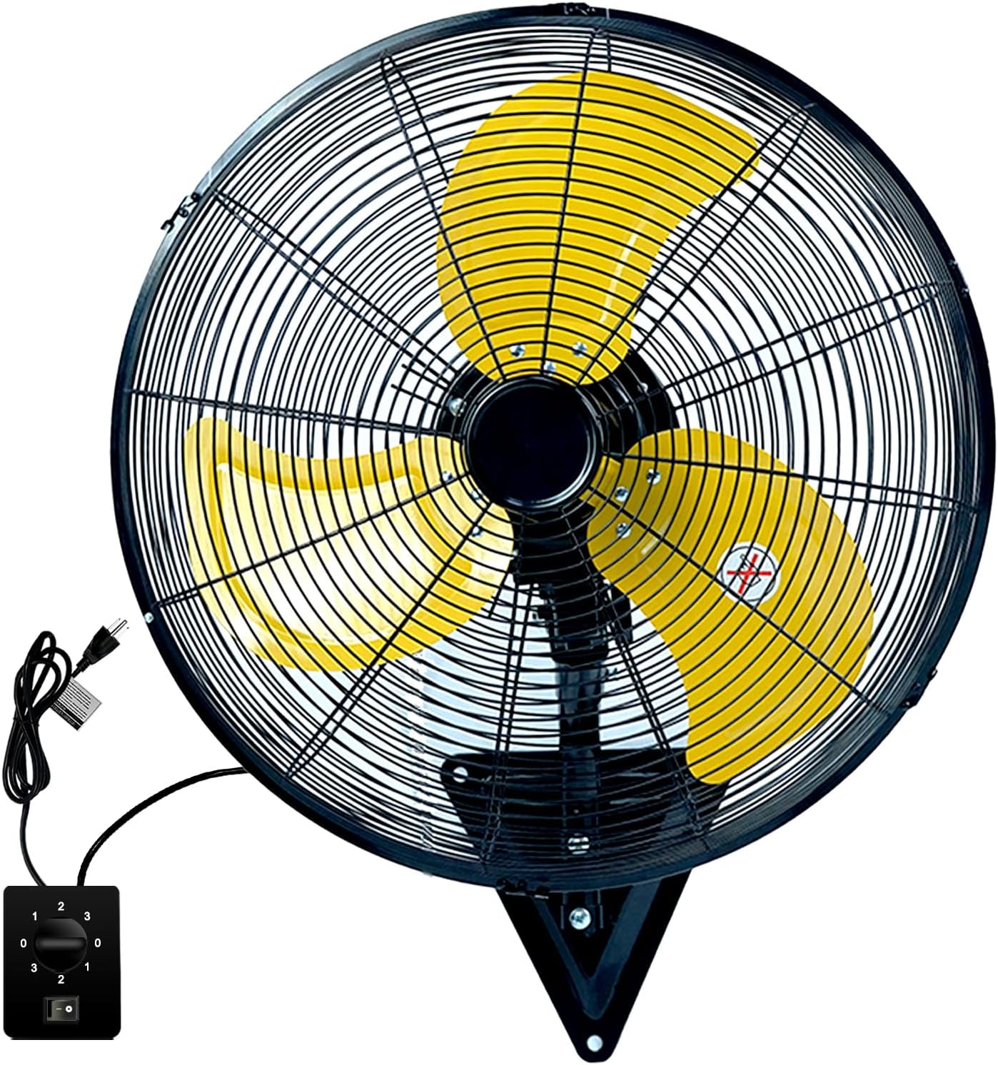 Amazon.com: Bestronair 20 in Wall Mount Fan Oscillating Wall Fan 3 ...