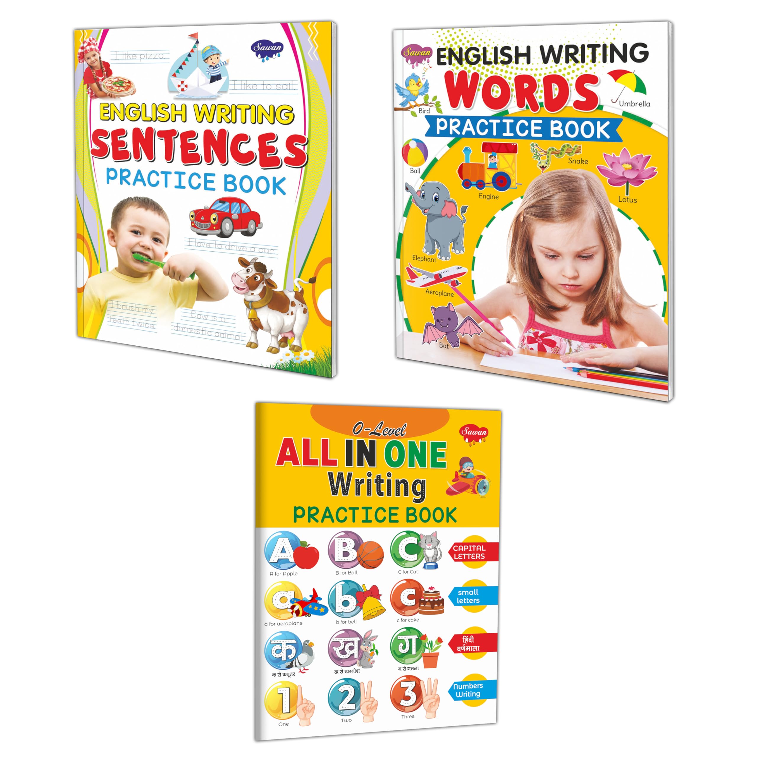 Buy All in One Writing practice, English Writing Words and Sentences ...