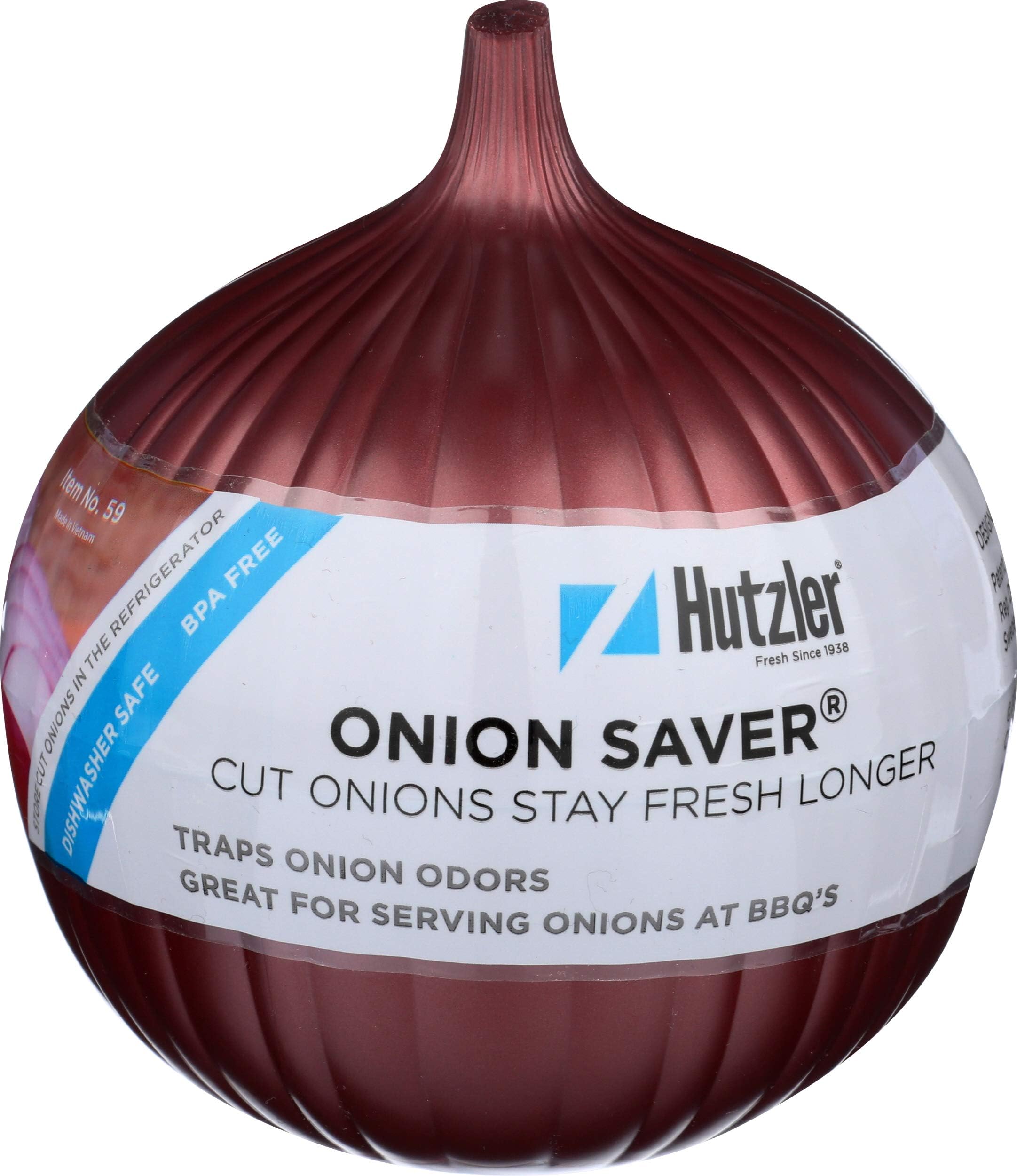 Amazon.com: Hutzler Red Onion Saver Storage Container - Cut Onions Stay ...