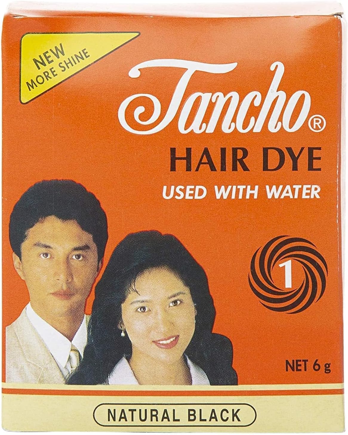 Tancho Semi Permanent Hair Dye, Black - 6 Gm : Buy Online at Best Price ...
