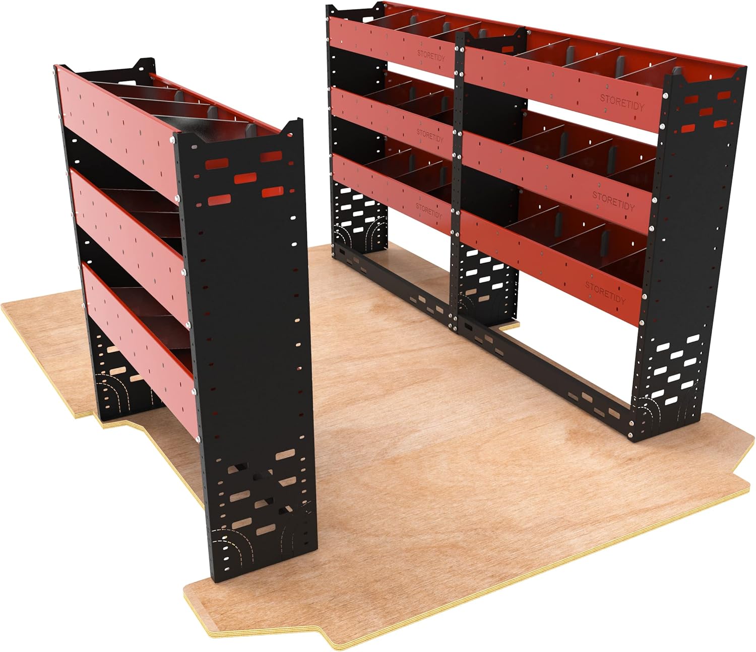 Autorack Products van racking shelving - steel van storage units ...