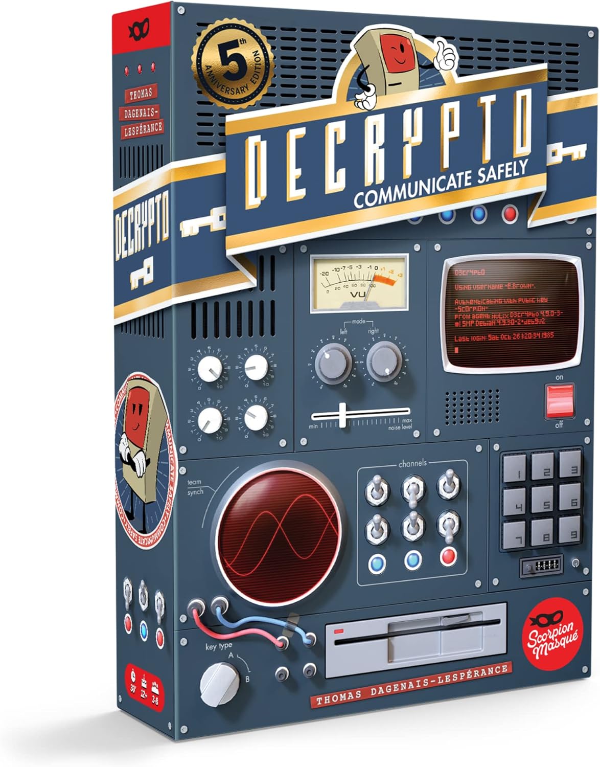 Scorpion Masque Decrypto 5th Anniversary Edition Board Game) : Amazon.com.au: Toys & Games