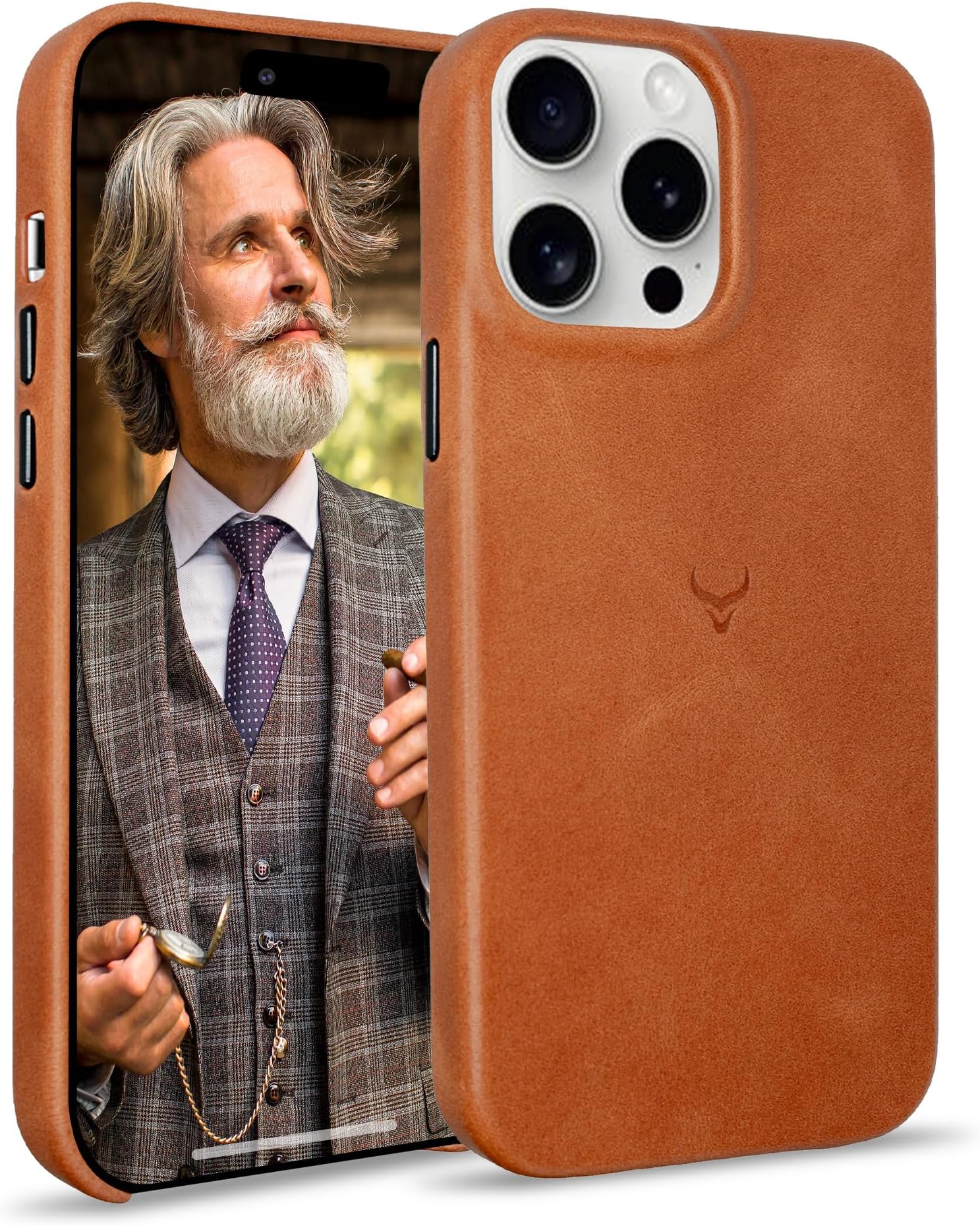 Amazon.com: Cretanbull Handcrafted Leather Case - Compatible with ...