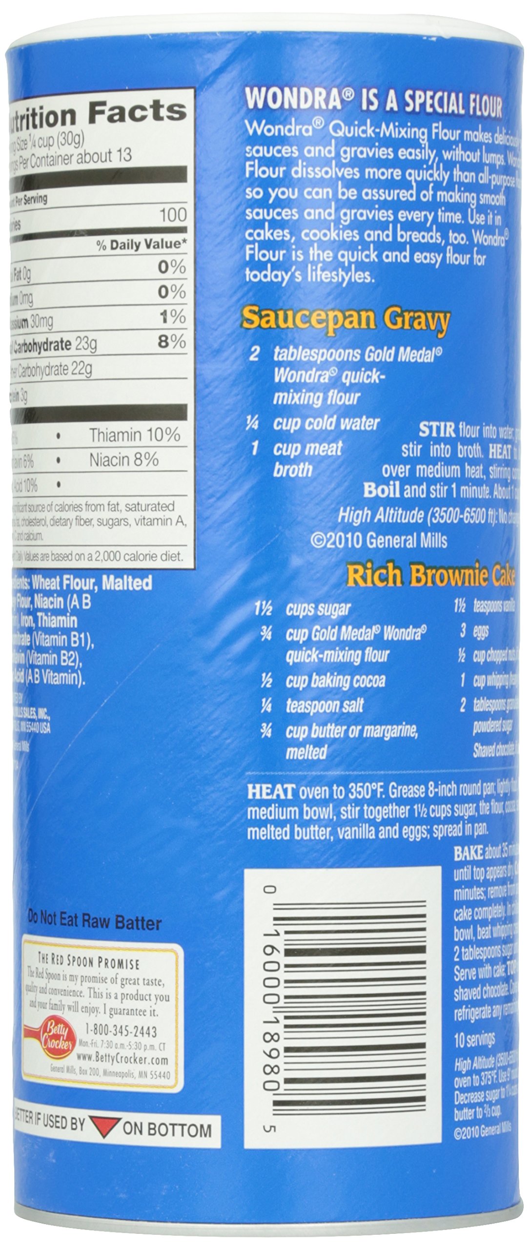 Buy Gold Medal Wondra Quick Mixing All Purpose Flour, 13.5 oz Online at ...