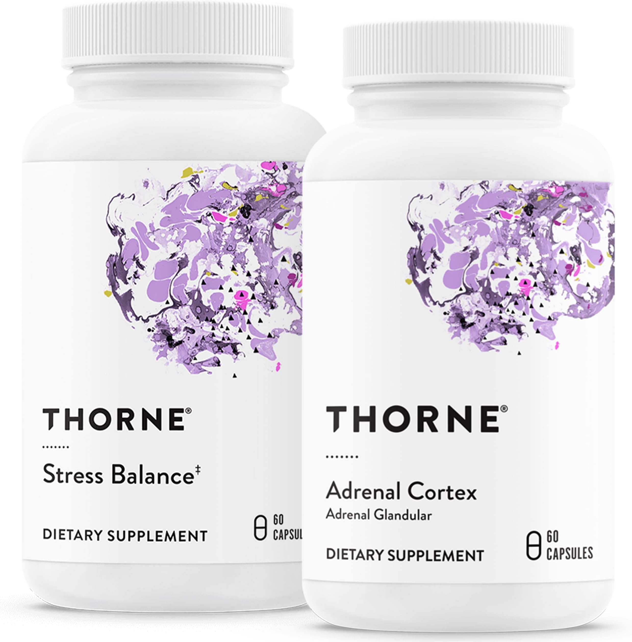 Amazon.com: THORNE - Adrenal Support Bundle - Stress Balance & Adrenal ...