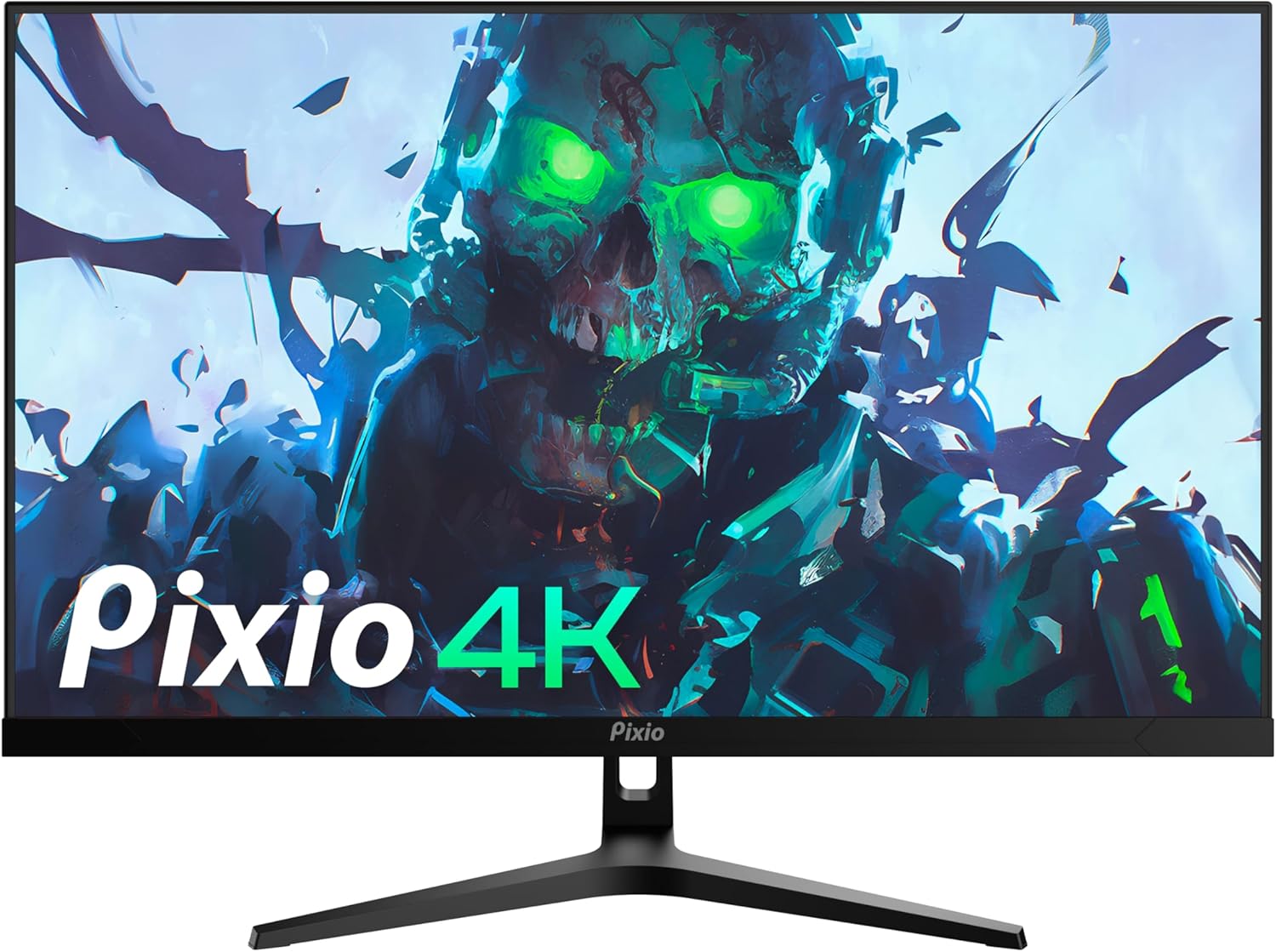 Amazon.com: Pixio PX32U Wave 32 inch 144Hz Refresh Rate 4K 3840x2160p ...