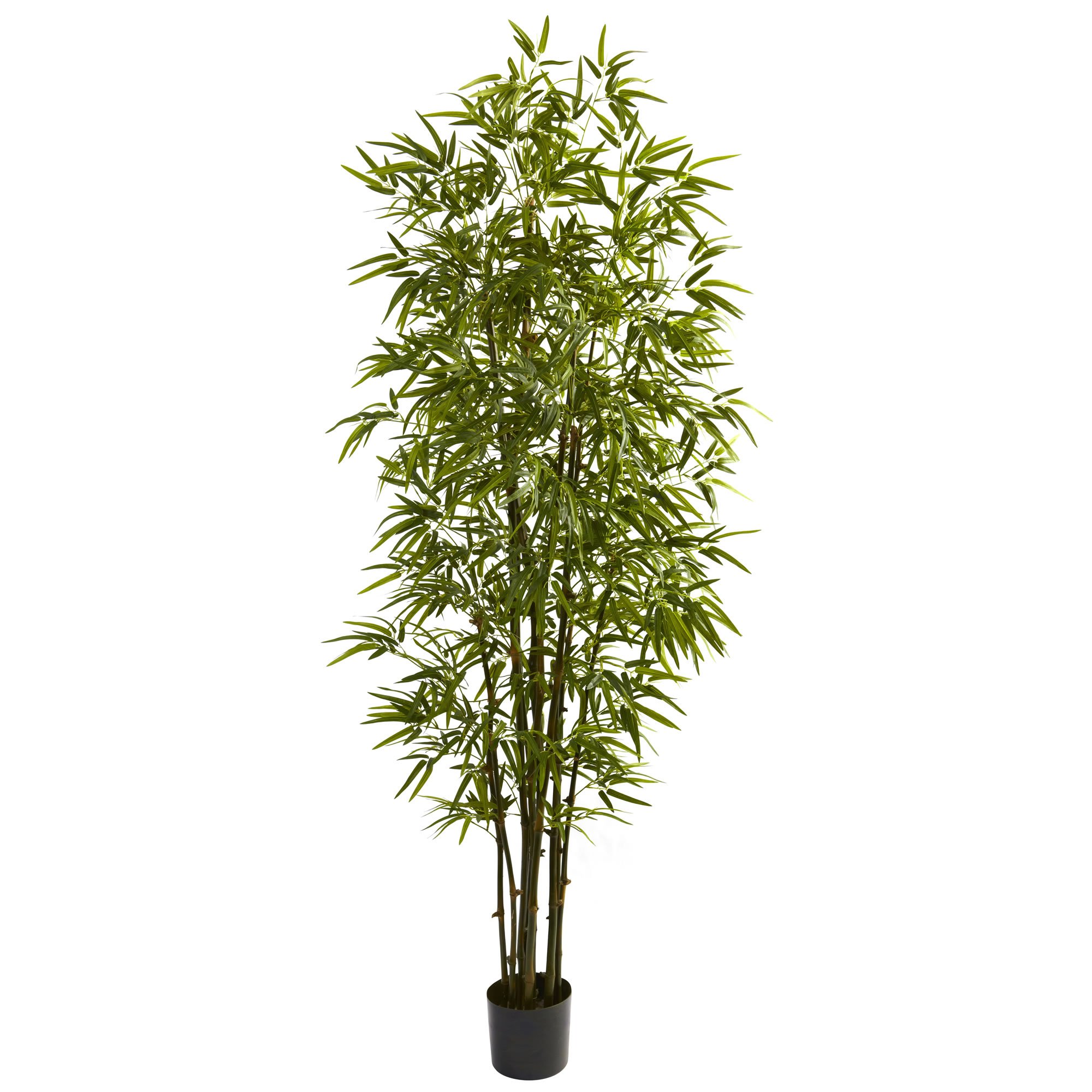 Amazon.com: Nearly Natural 7ft. Green Bamboo Tree : Home & Kitchen