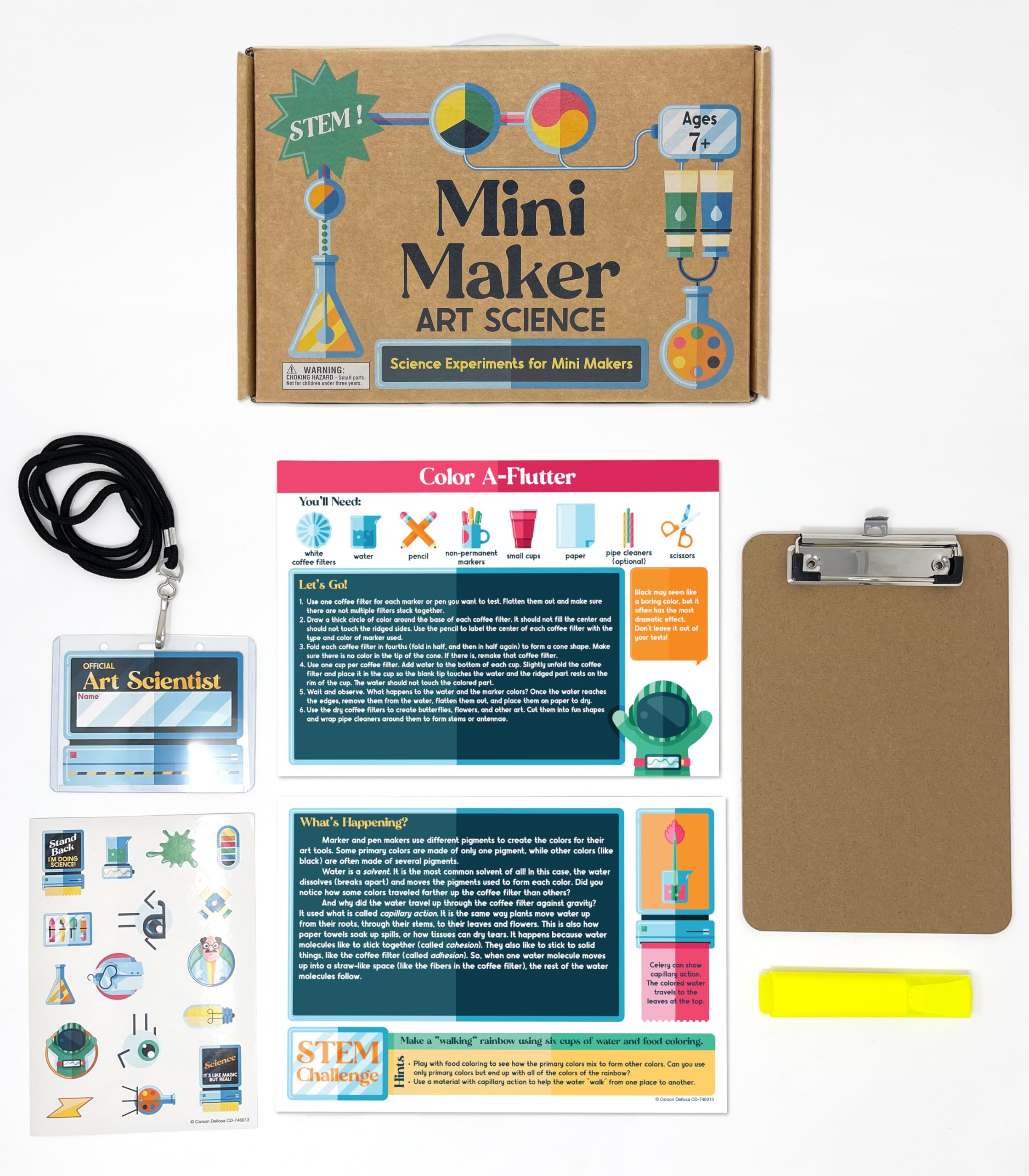 Snapklik.com : 29pc Mini Maker Art Science Kit, Crafts, Tiny ...