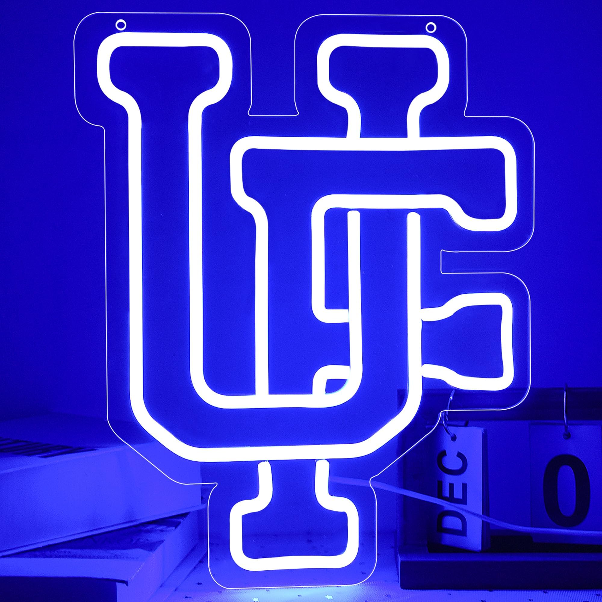 Amazon.com : UF Neon Sign for Wall Decor,College UF Neon Led Sign for ...