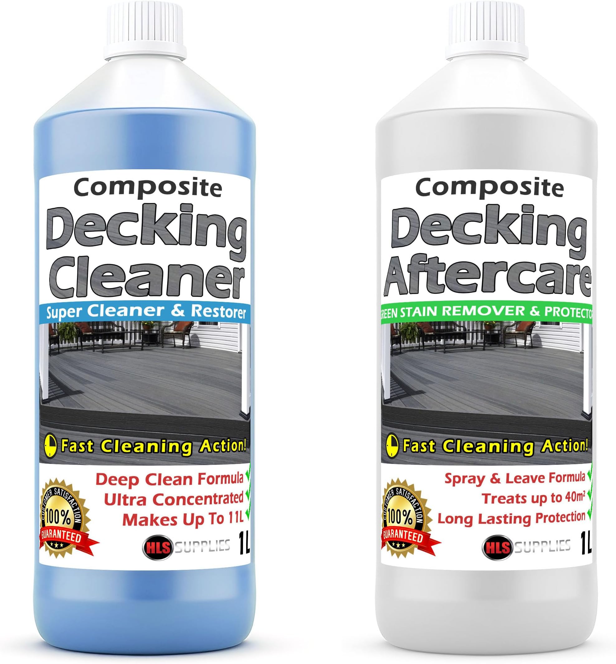 Rustins Composite Decking Cleaner - Effective Mold and Mildew Remover ...