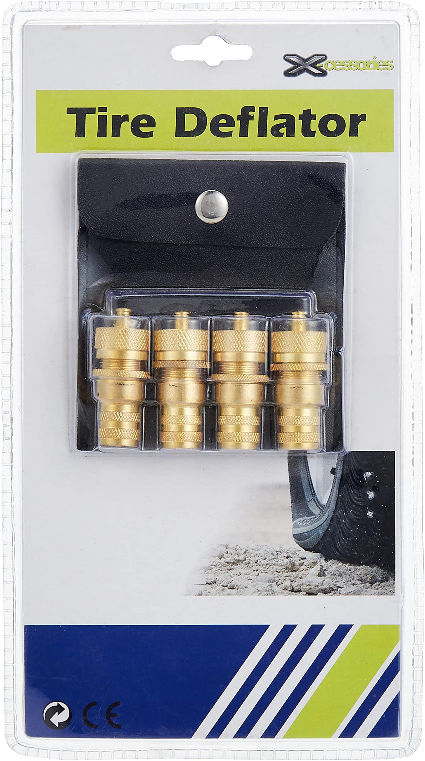 MILINI 4 Pcs Automatic Tire Deflators Kit, Tire Deflator Valve 10-30 ...