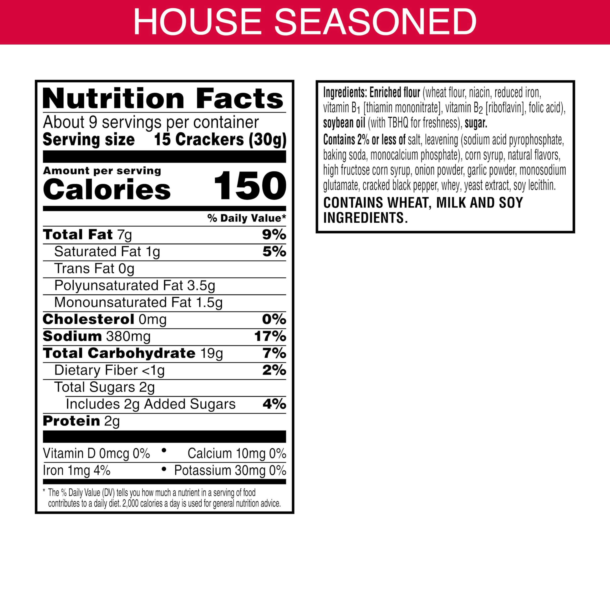 Snapklik.com : Town House FlipSides Minis Oven Baked Crackers, Lunch ...