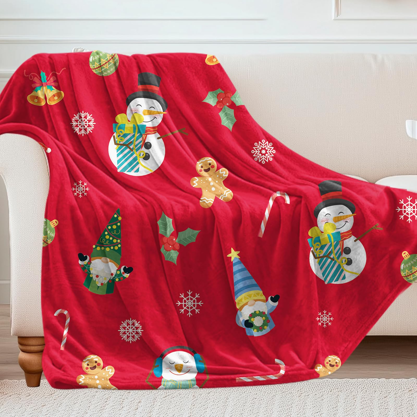 Amazon.com: INXENG Christmas Throw Blanket, Ultra Plush Christmas ...