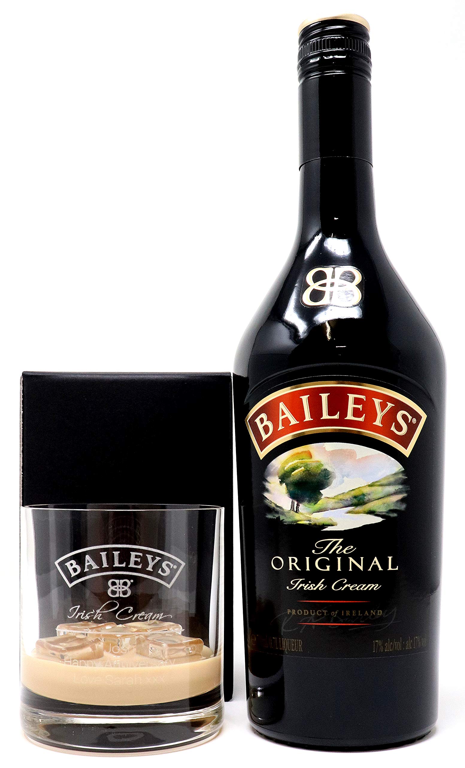 Personalised Premium Tumbler And Baileys Baileys Label Design Baileys ...