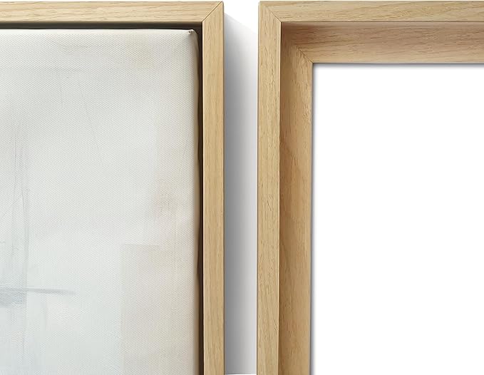 Artnova Wooden Floating Canvas Frame - Canvases up to 2.5cm Thick ...