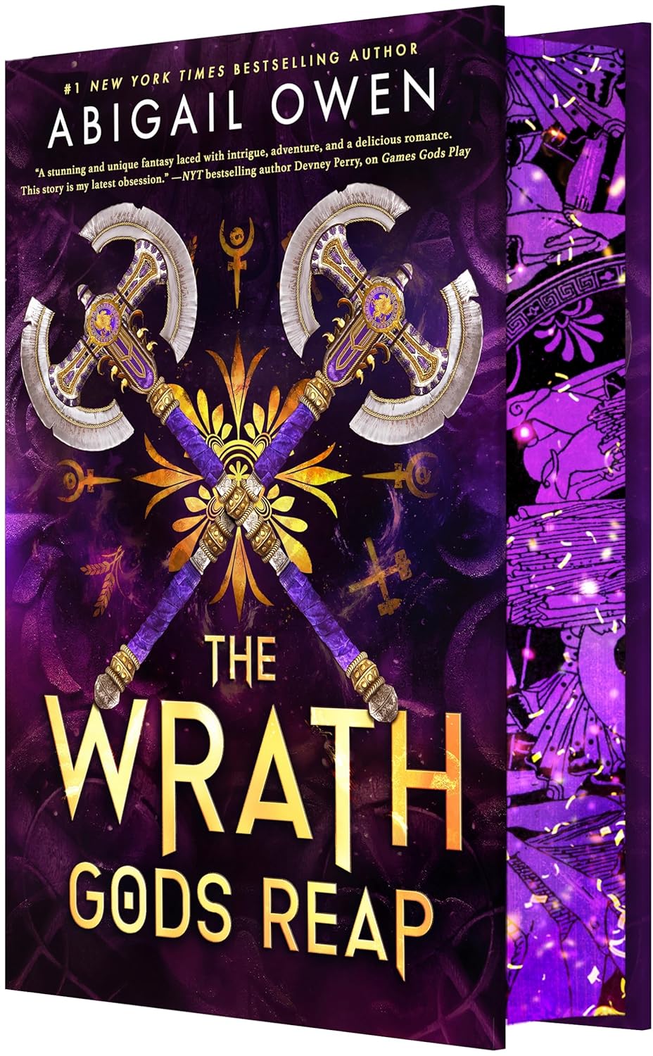 The Wrath Gods Reap: A Burn-the-World-Down Greek Gods Romantasy (The ...