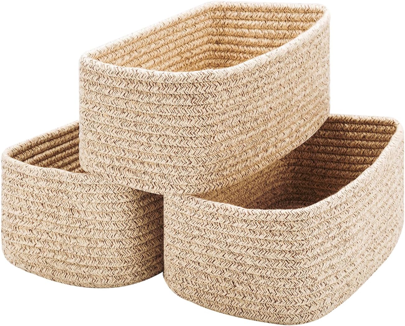 Amazon.com: MiniArk Storage Basket for Shelves | Small Bin for Shelf ...