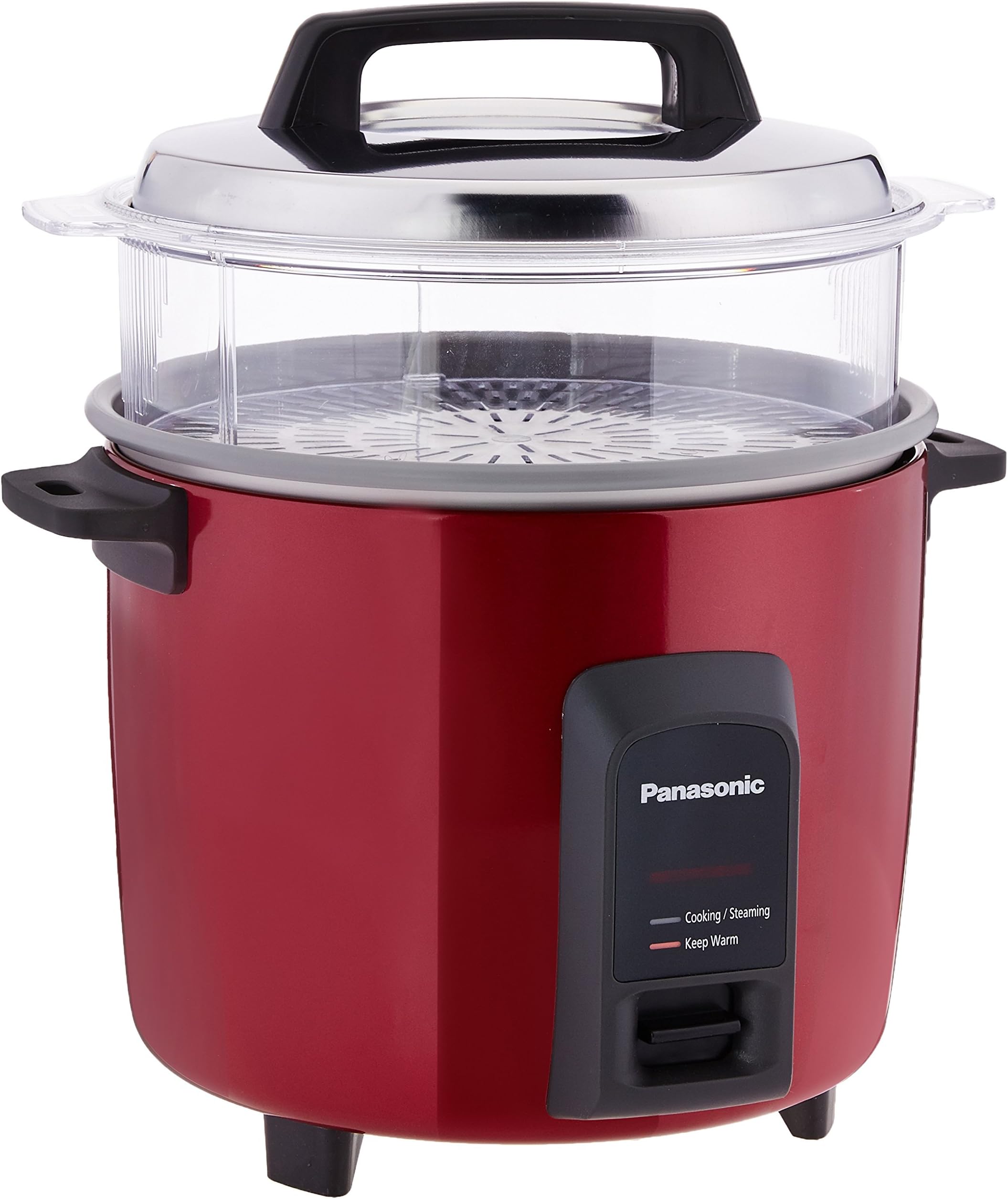 Buy Panasonic Sr-G18(Sus)Stainless Steel Automatic Electric Rice Cooker ...