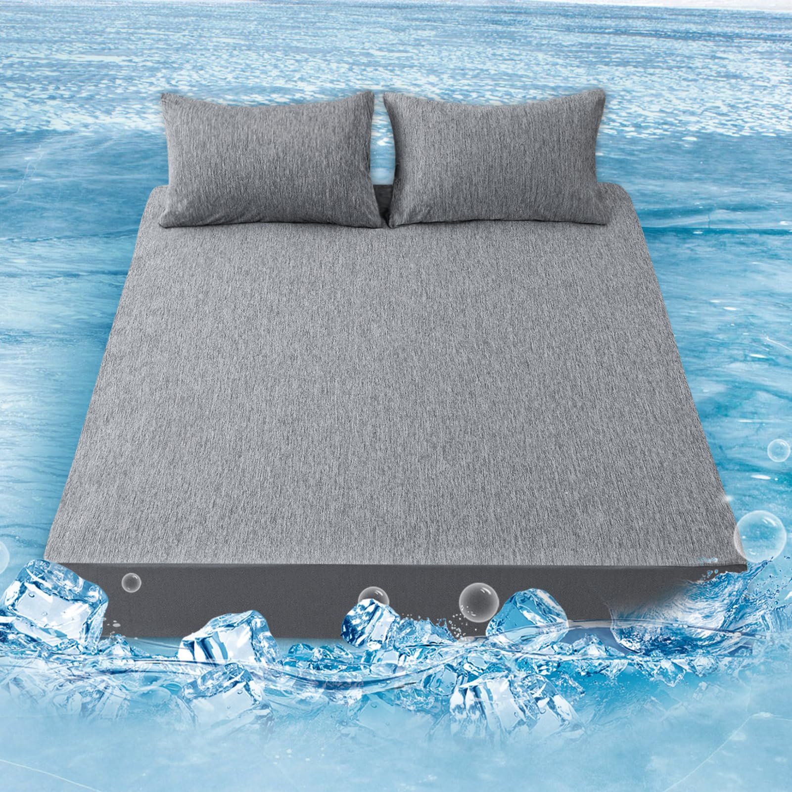 Amazon.com: Degrees of Comfort Coolmax King Size Sheets Set, 4 Pieces ...