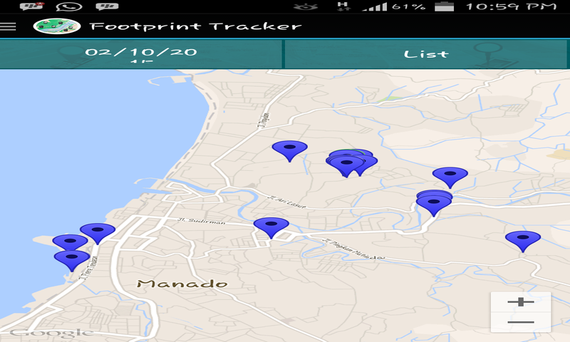 footprint tracker - App on Amazon Appstore
