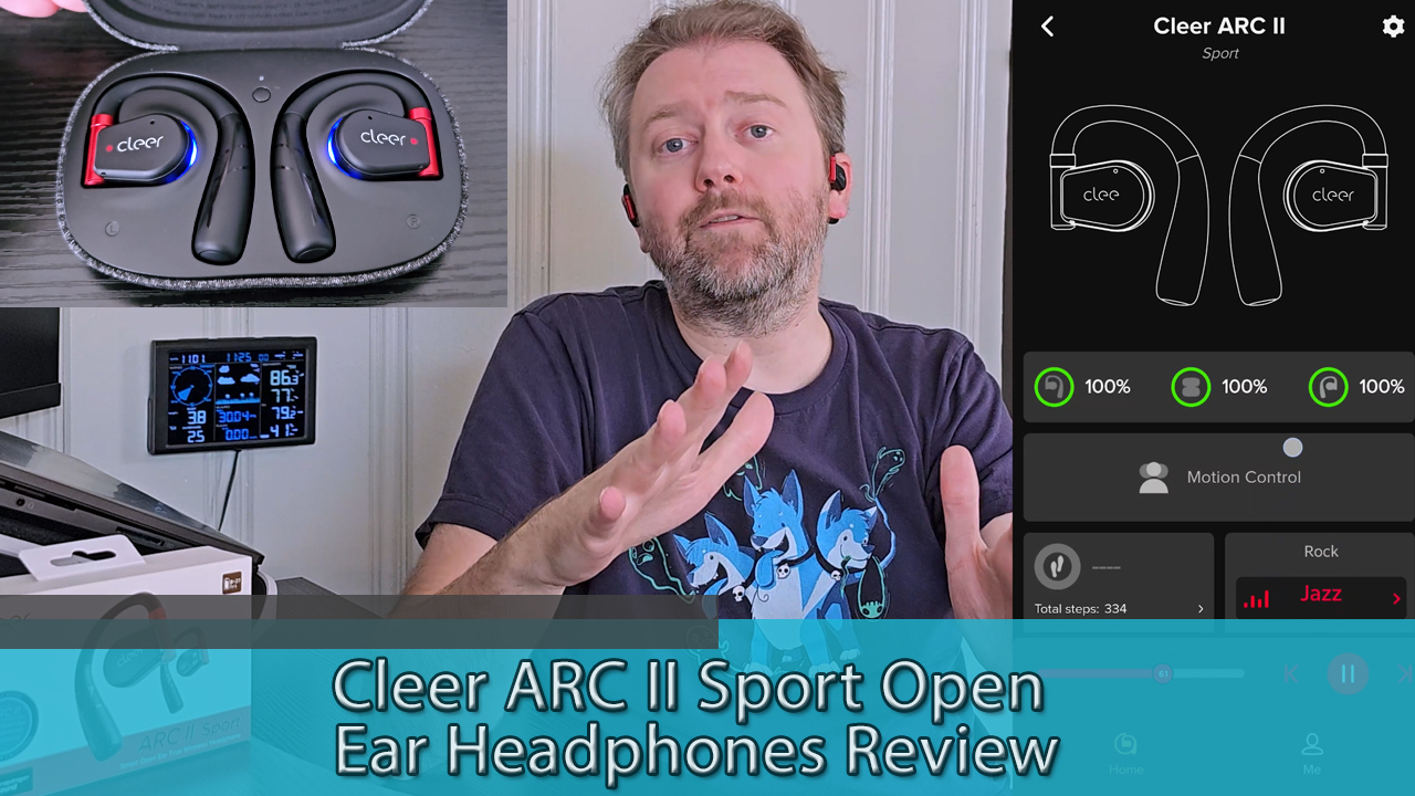 Watch Cleer ARC II Sport Open Ear Headphones - Review on Amazon Live