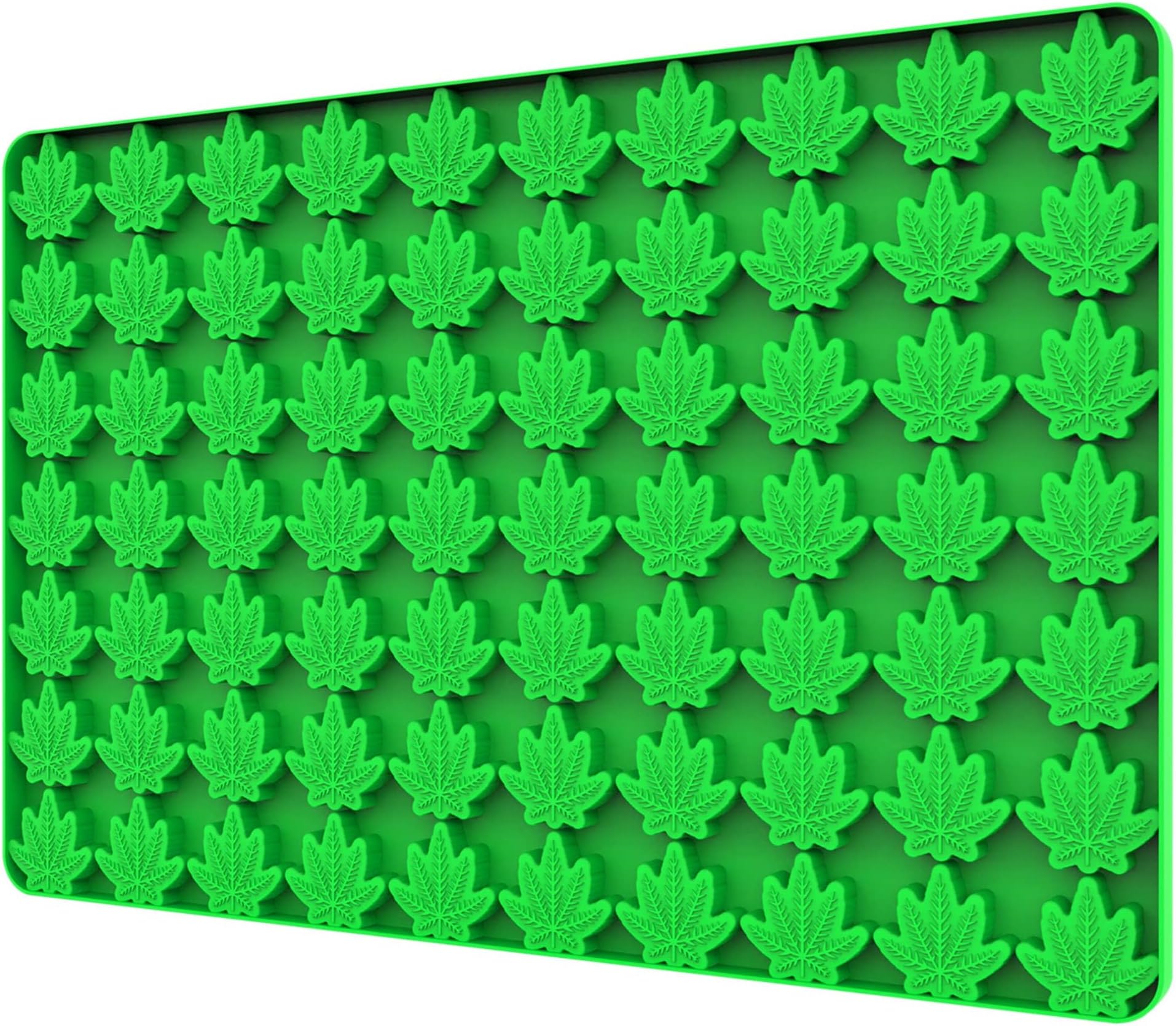 sofliym Mini Leaf Silicone Candy Molds for Chocolate Gummy, Small Leaf ...