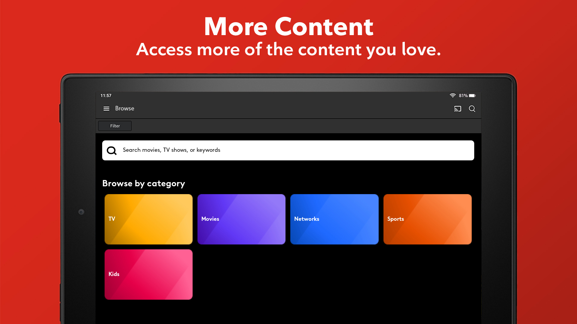 Rogers Xfinity Stream - App on Amazon Appstore