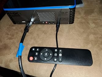 Amazon.com: AAXA 4K1 LED Home Theater Projector, 30,000 Hour LEDs ...