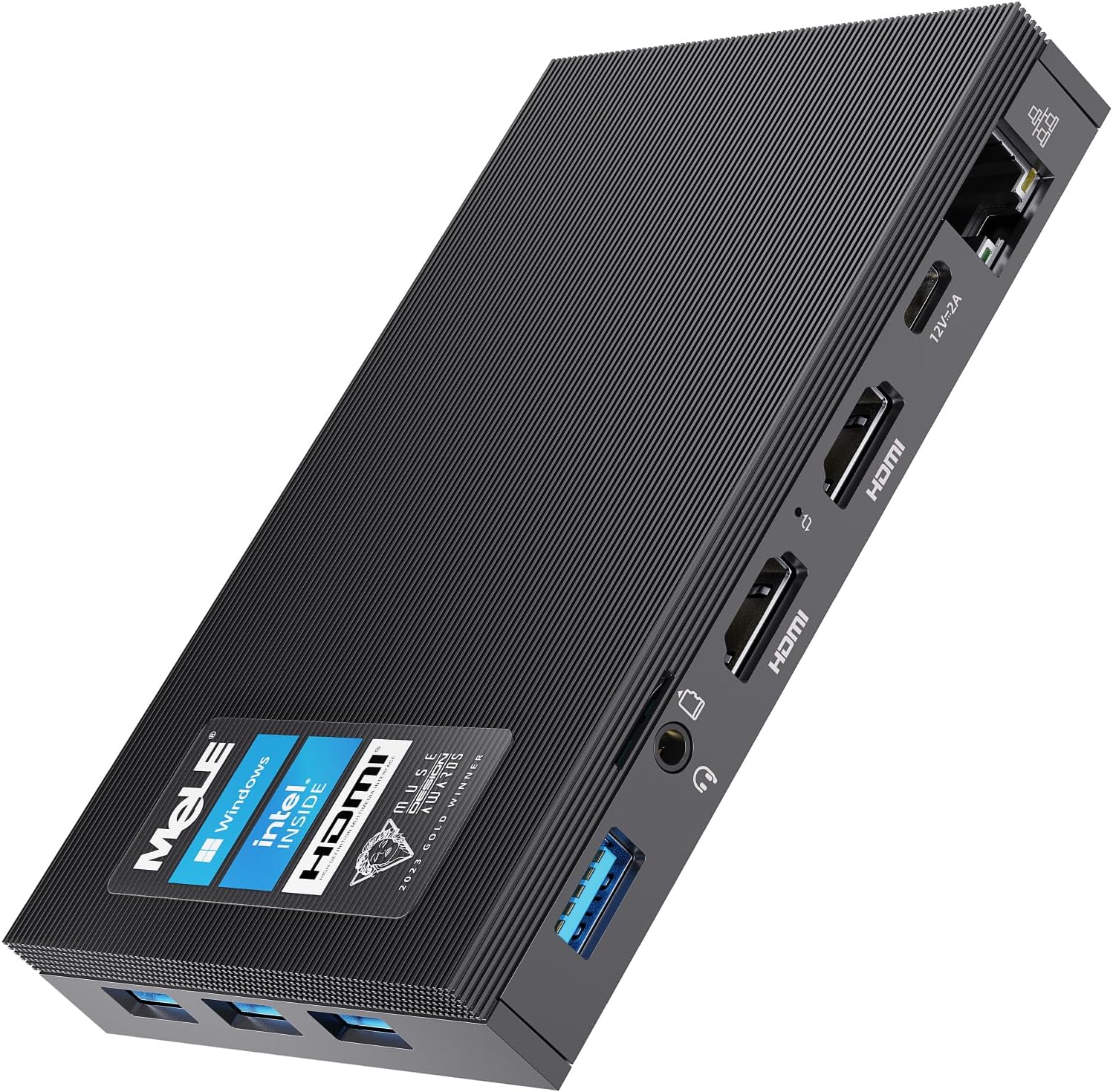 Amazon.com: MeLE Fanless Mini PC Quieter3Q 11th Gen N5105 16GB 512GB ...