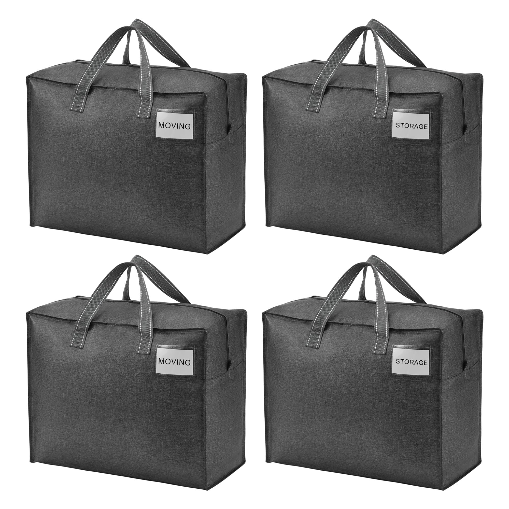 Amazon.com: VENO 4 Pack Storage Moving Bags, Organizer Bag, Storage ...