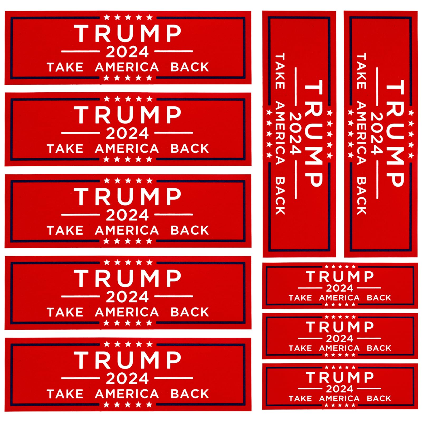 Amazon.com: 10 PCS Trump 2024 Stickers, Trump Stickers for Car,Trump ...