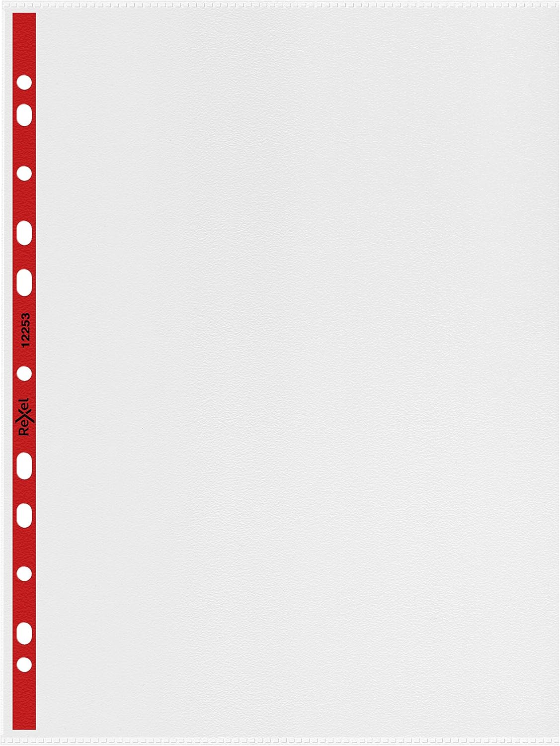 Amazon.com : Rexel Nyrex A4 Foolscap Plastic Punched Wallets Side ...