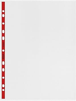 Amazon.com : Rexel Nyrex A4 Foolscap Plastic Punched Wallets Side ...