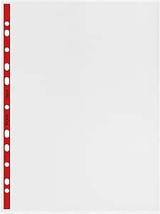 Amazon.com : Rexel Nyrex A4 Foolscap Plastic Punched Wallets Side ...