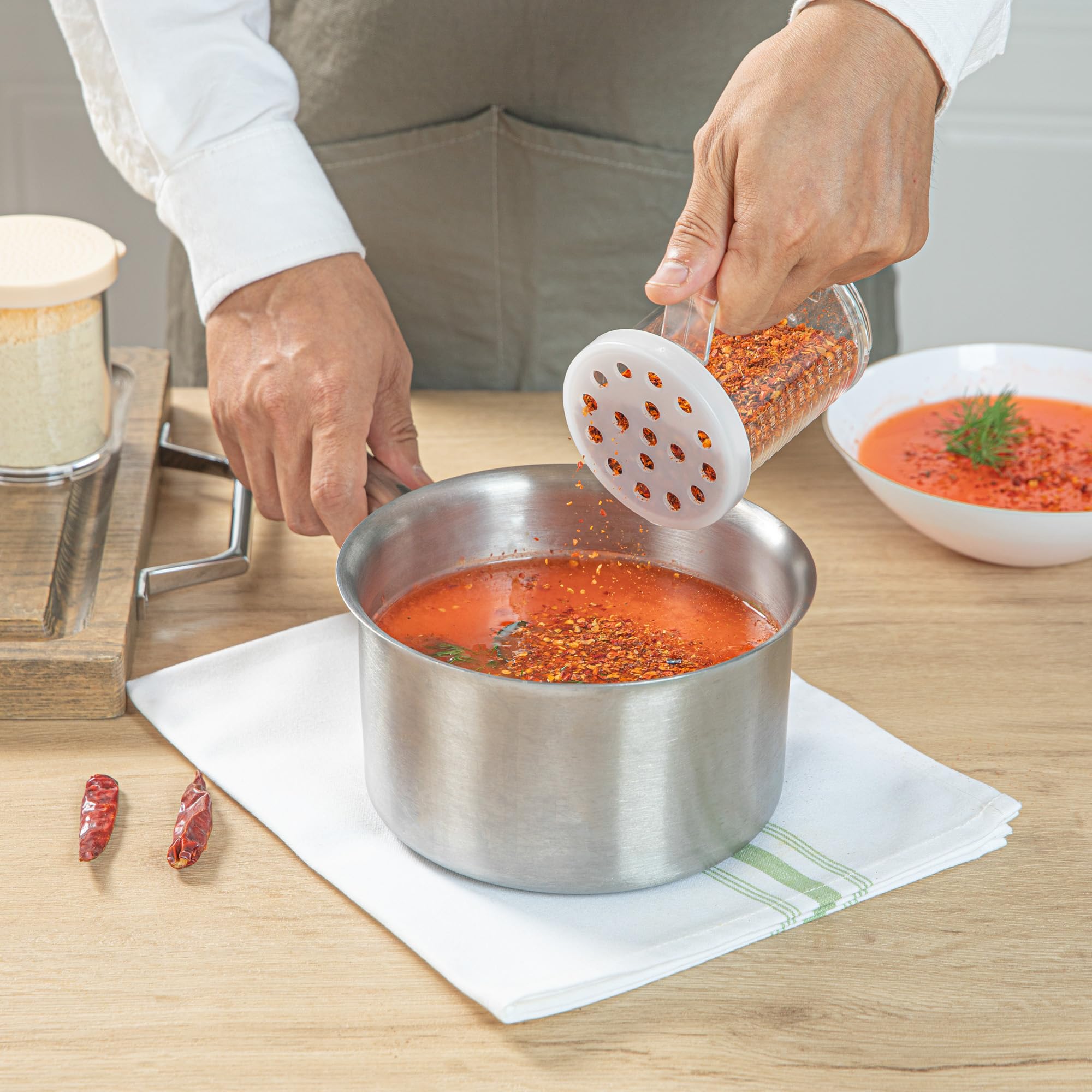 Snapklik.com : Restaurantware RW Base 10 Ounce Clear Plastic Dredge ...