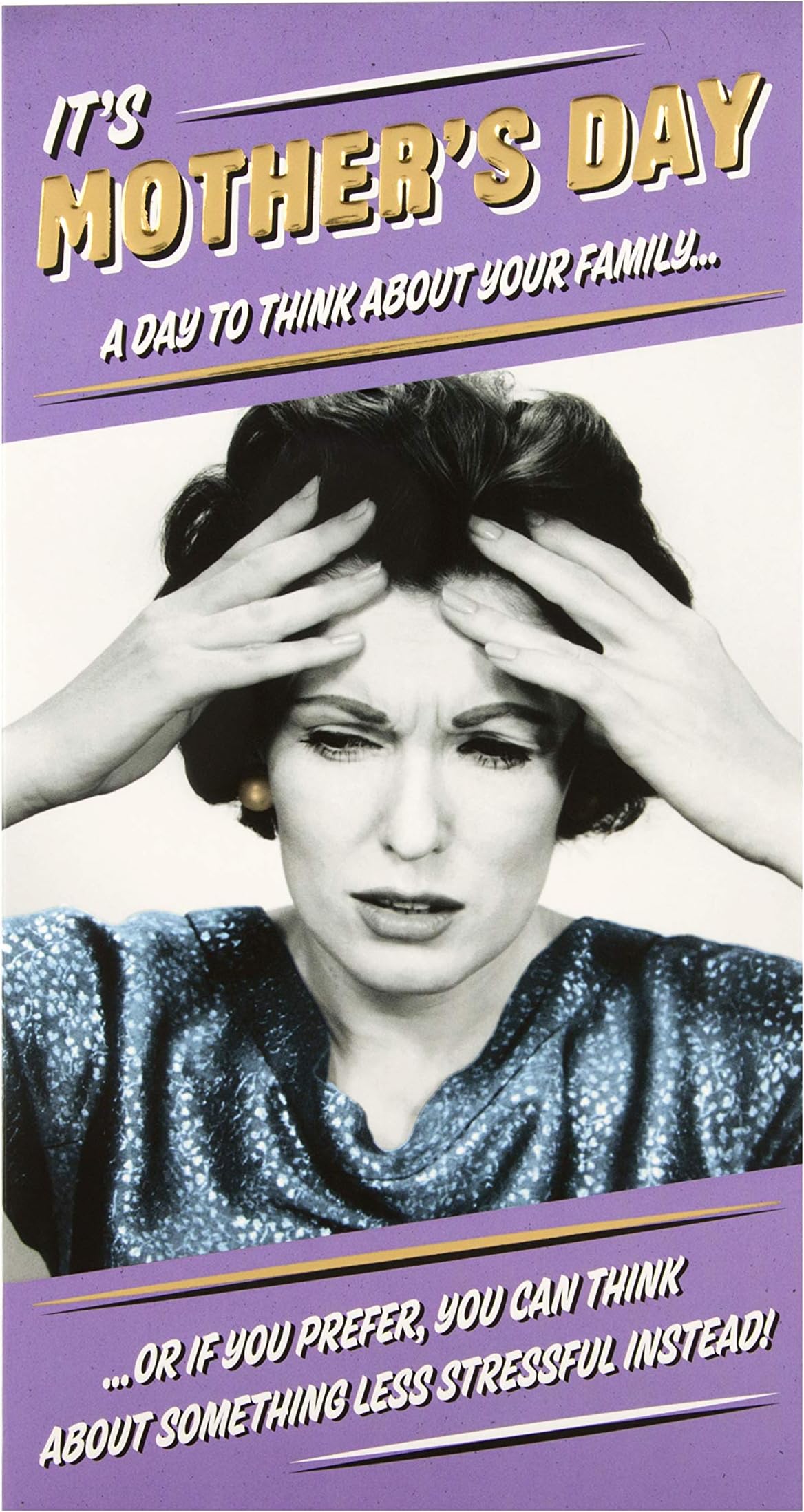 Hallmark Funny Mothers Day Card, Humorous Vintage Photograph Design ...