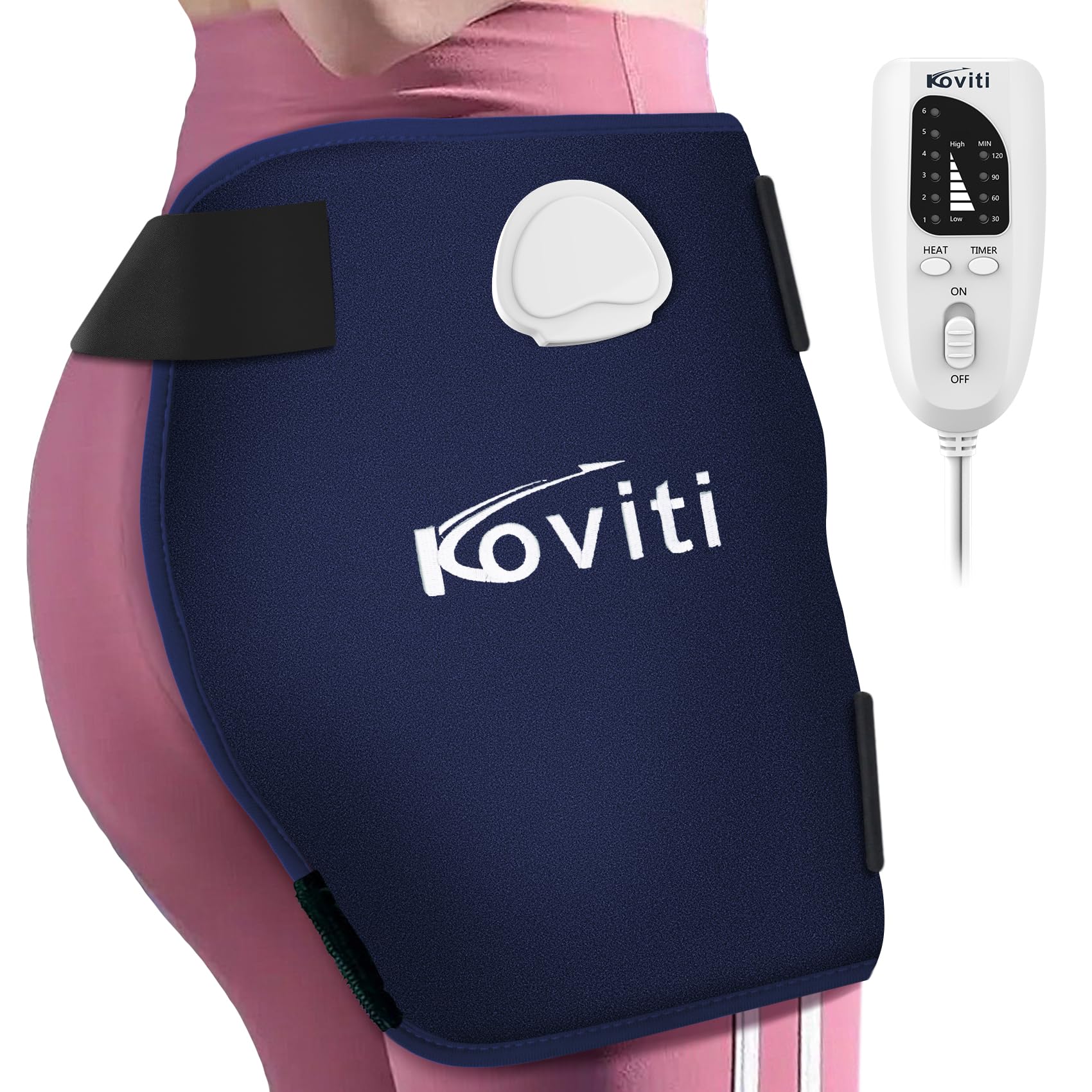 Amazon.com: Koviti Hip Heating Pad for Sciatica Pain Relief - Heated ...