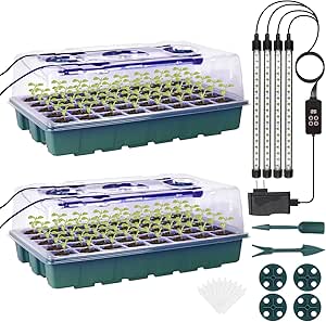 Amazon.com : Sondiko Seed Starter Tray with Grow Light, Intelligent ...