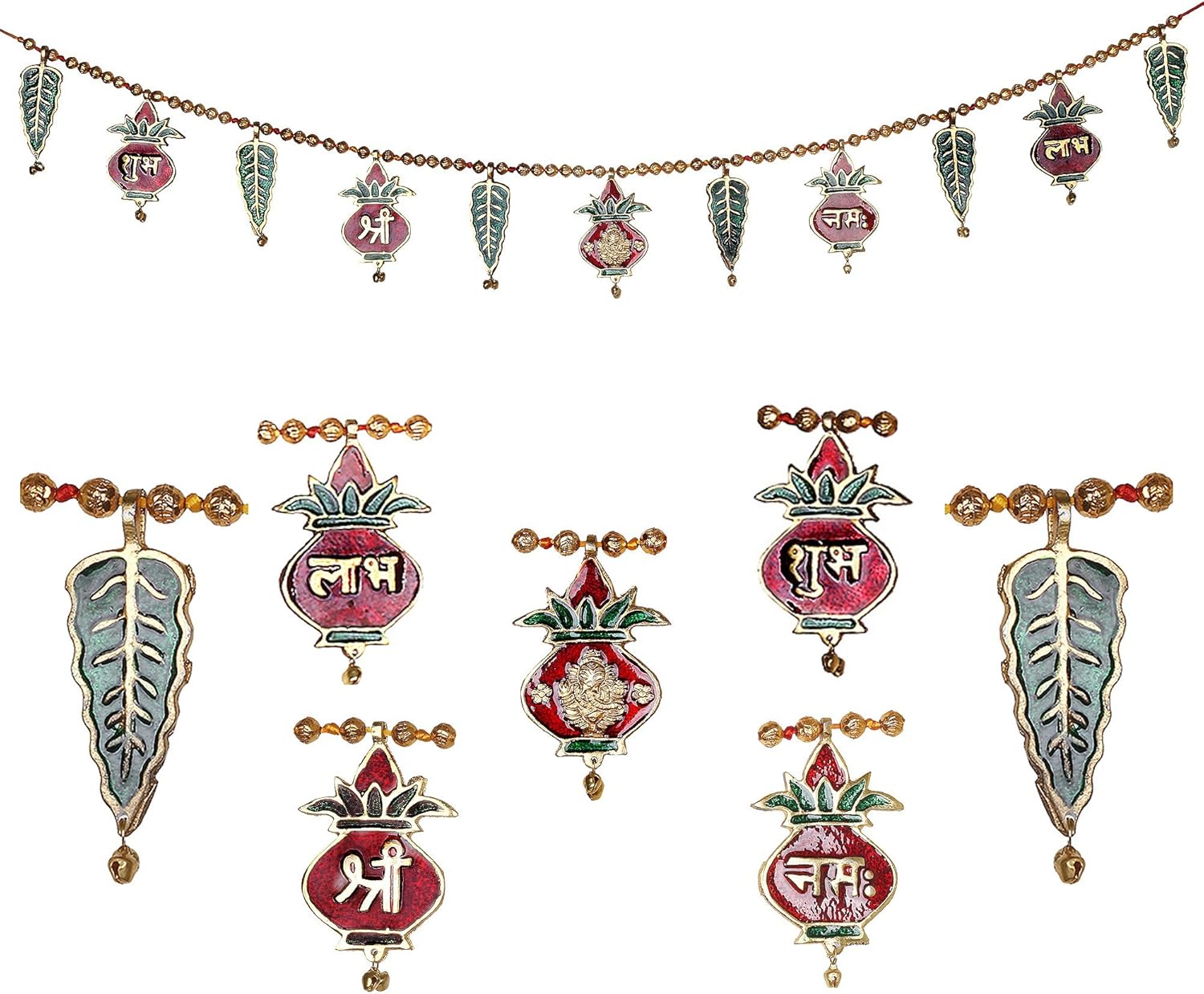 Amazon.com: Jaipuri haat German Silver Made Decorative Ethnic Bandarwal ...