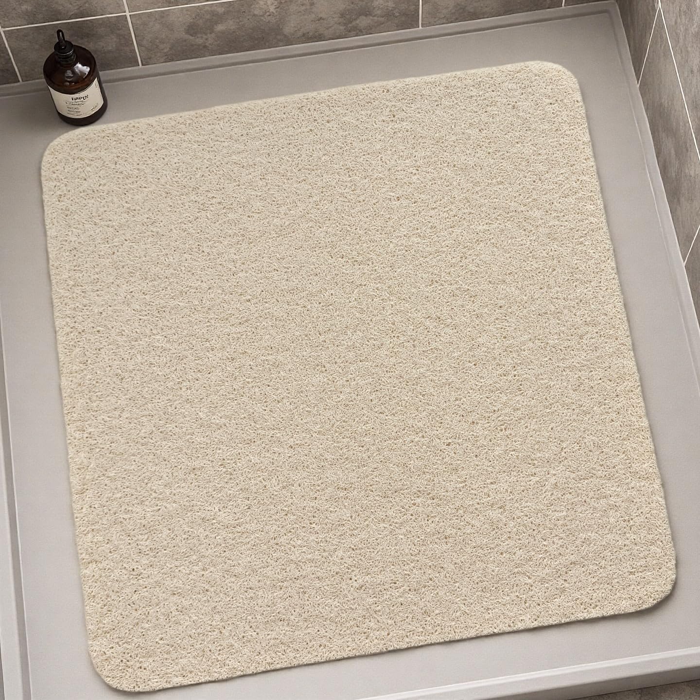 Amazon.com: Dasenvo PVC Shower Mat, Non Slip Bath Mat, Anti Slip ...