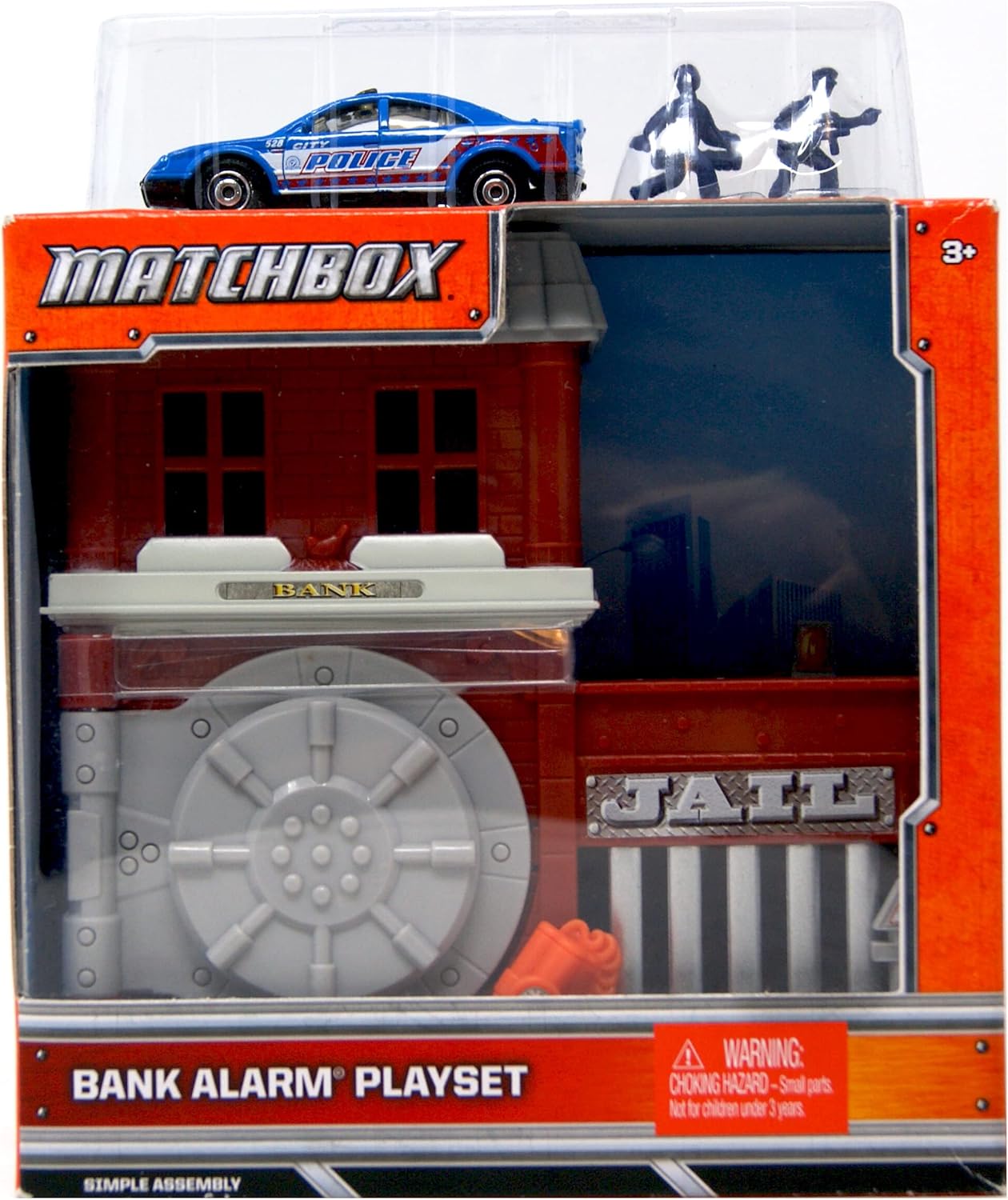 Matchbox Bank Alarm Playset with Die-Cast Car : Amazon.co.uk: Toys & Games