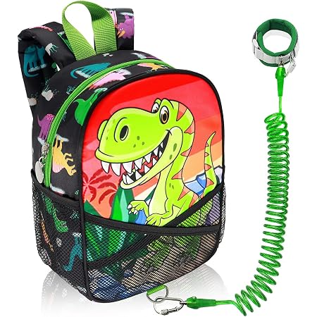 Amazon.com : Hooyyene Backpack Leash for Toddlers, Dinosaur Kids ...