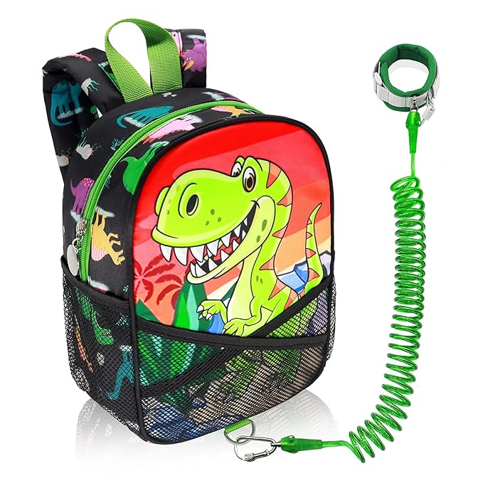 Amazon.com : Hooyyene Backpack Leash for Toddlers, Dinosaur Kids ...