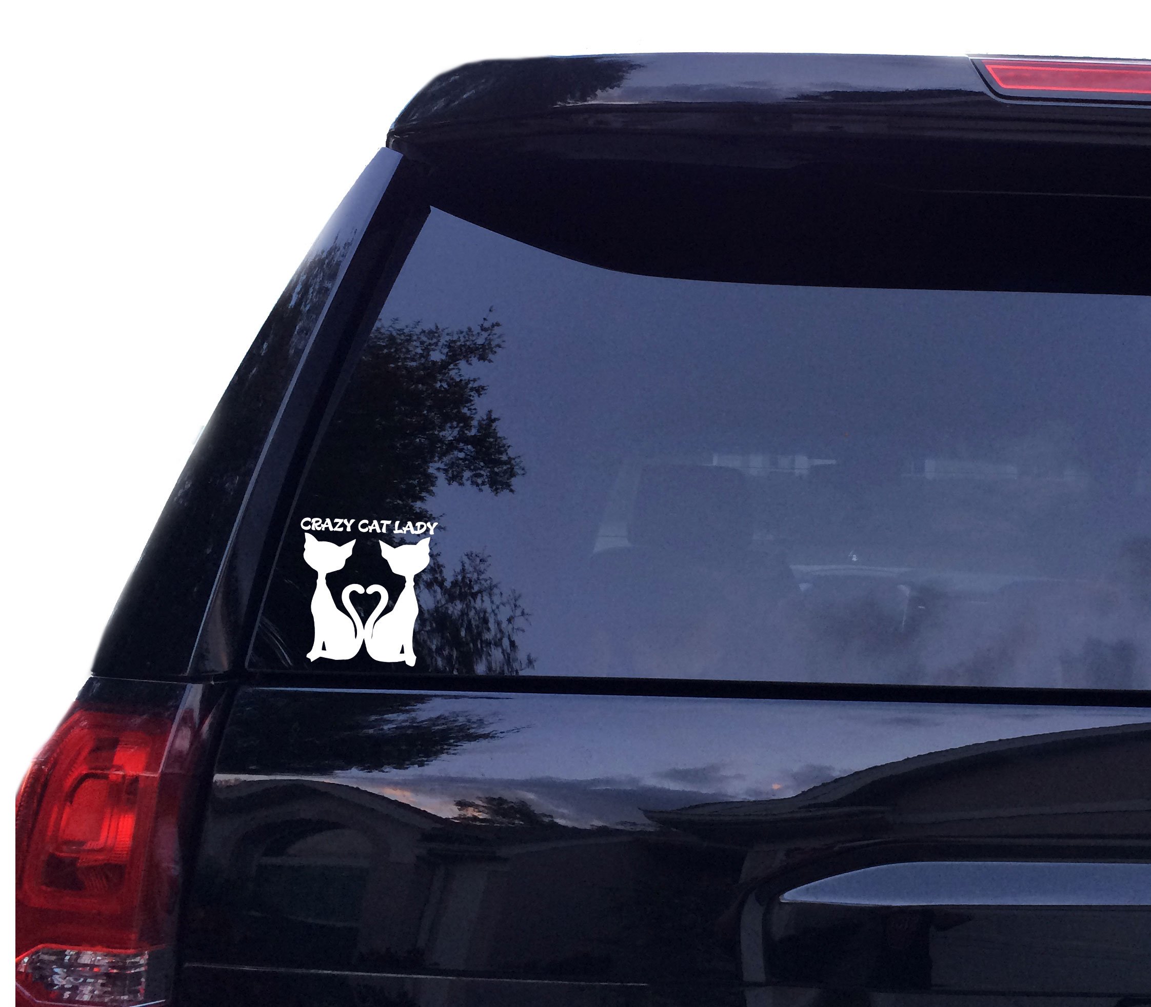 Crazy Cat Lady Car Decal