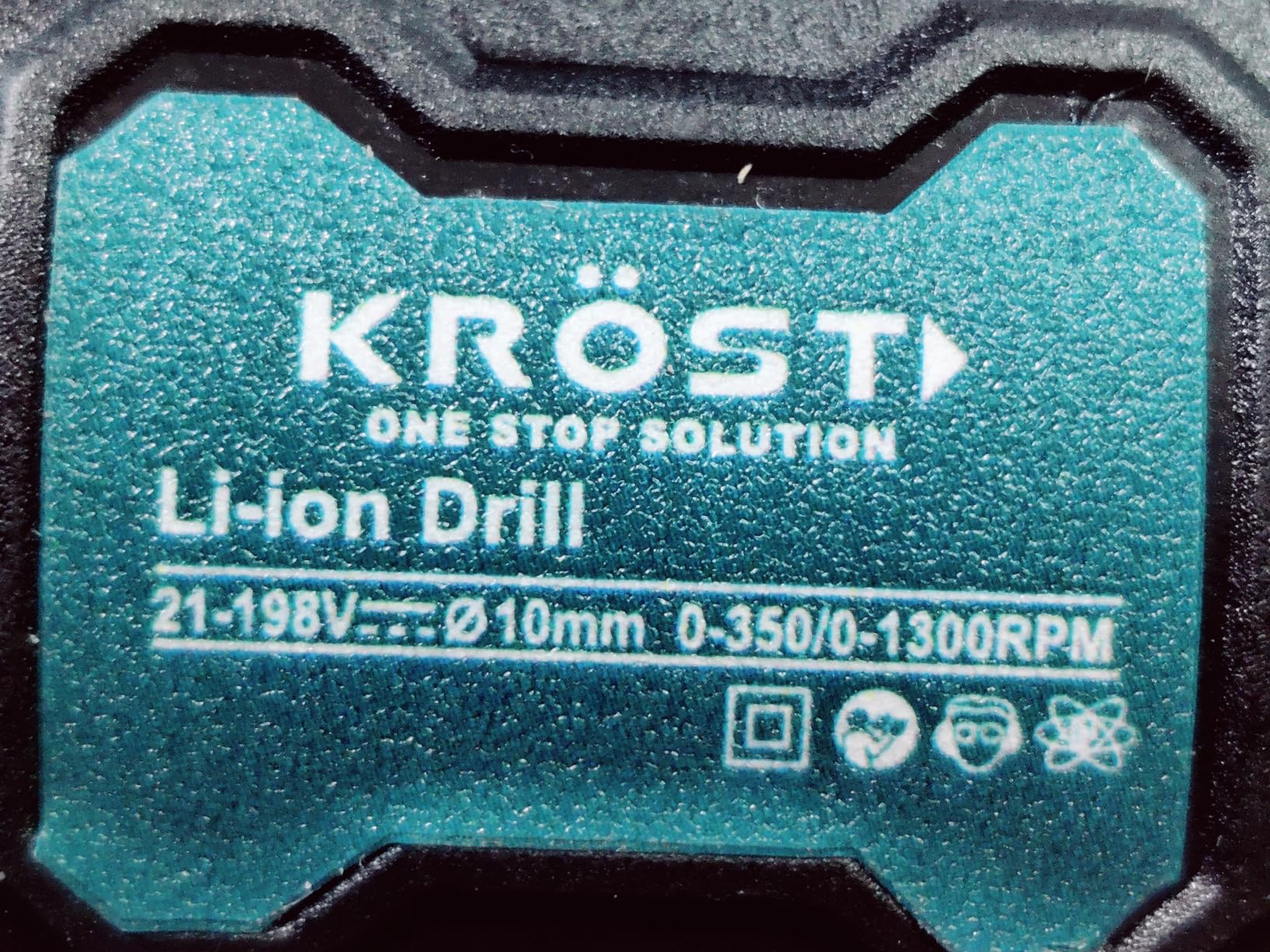 KROST Cordless Drill Kit - 21V(37V MAX) Electric Drill Tool Combo 9-In ...