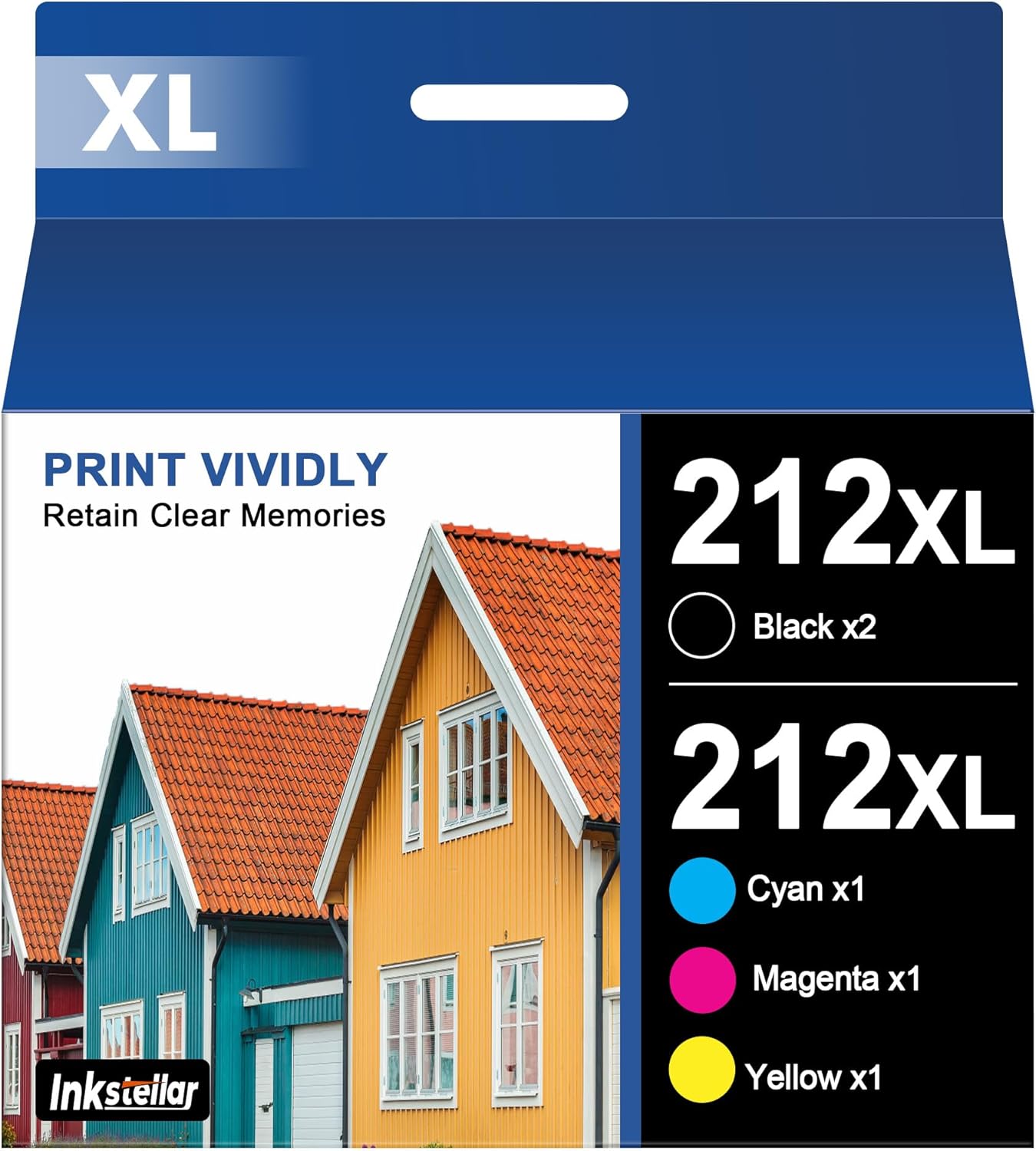 Amazon.com: 212XL 212 Ink Cartridges Remanufactured for Epson 212XL 212 ...