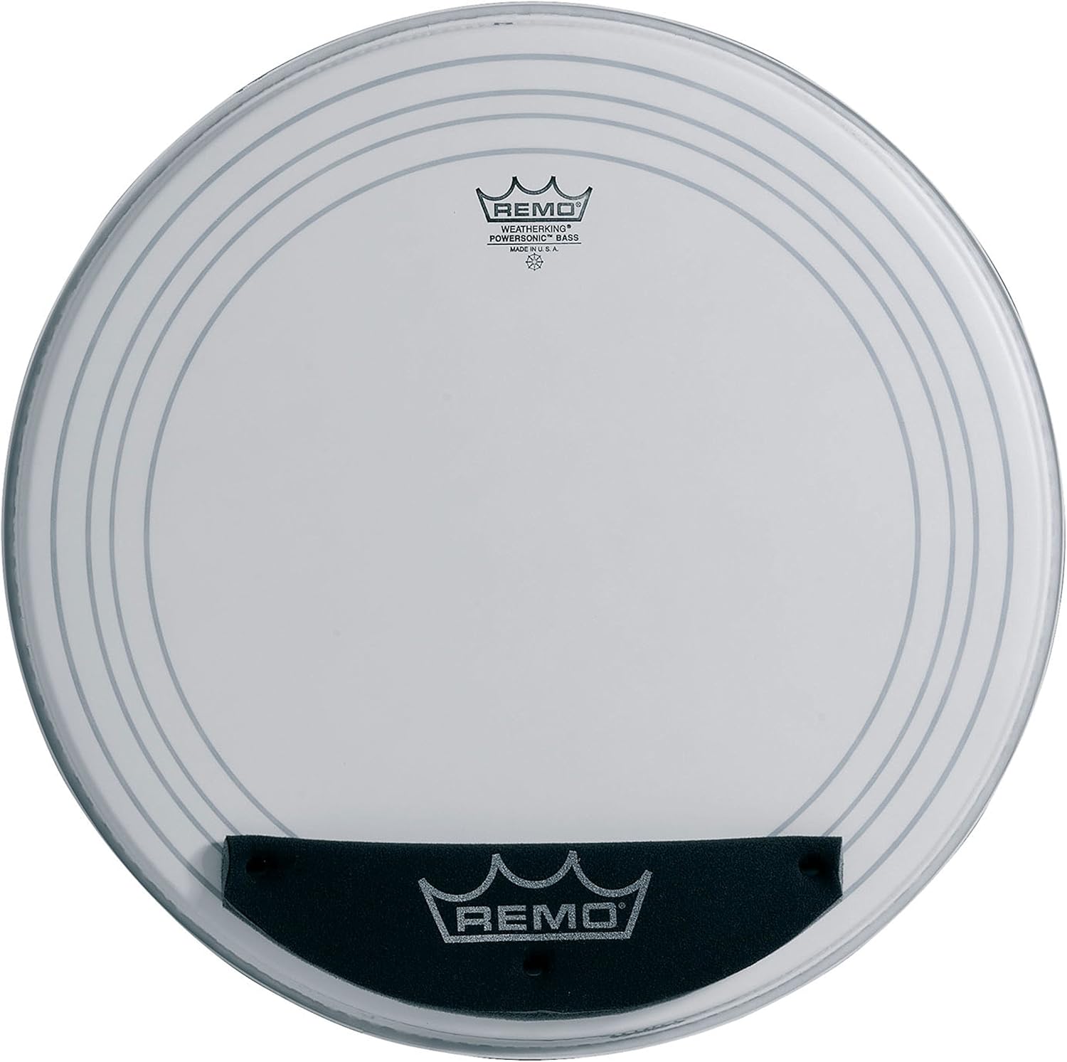 Amazon.com: Remo Powersonic Coated Bass Drumhead, 20" : Musical Instruments