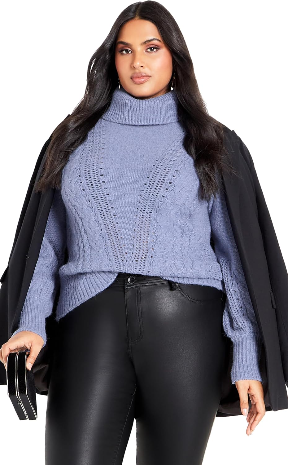 Avenue Women's Plus Size Maeve Sweater at Amazon Women’s Clothing store