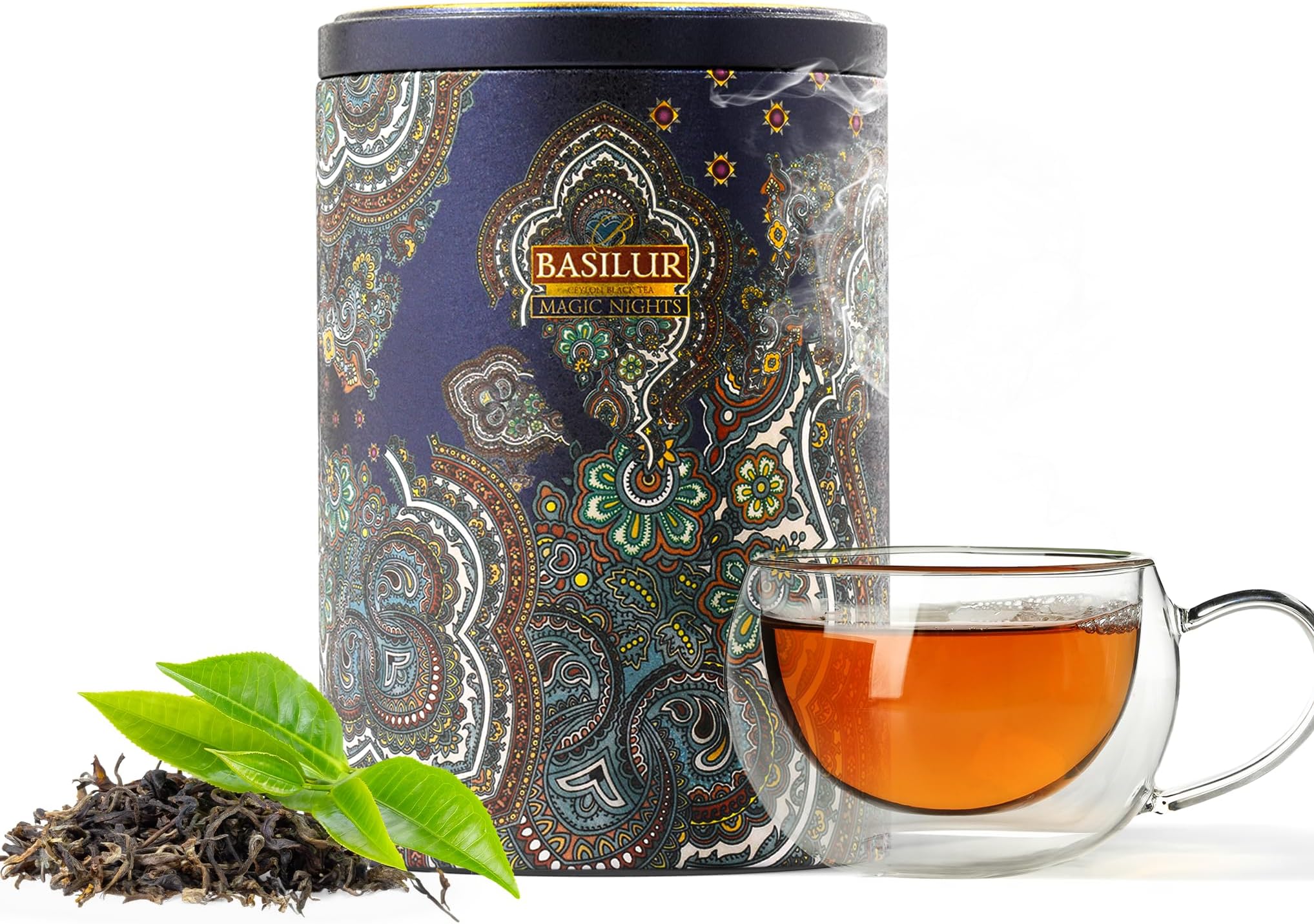 Amazon.com : Basilur, Festival Collection, Tea House, 100g Loose Leaf ...