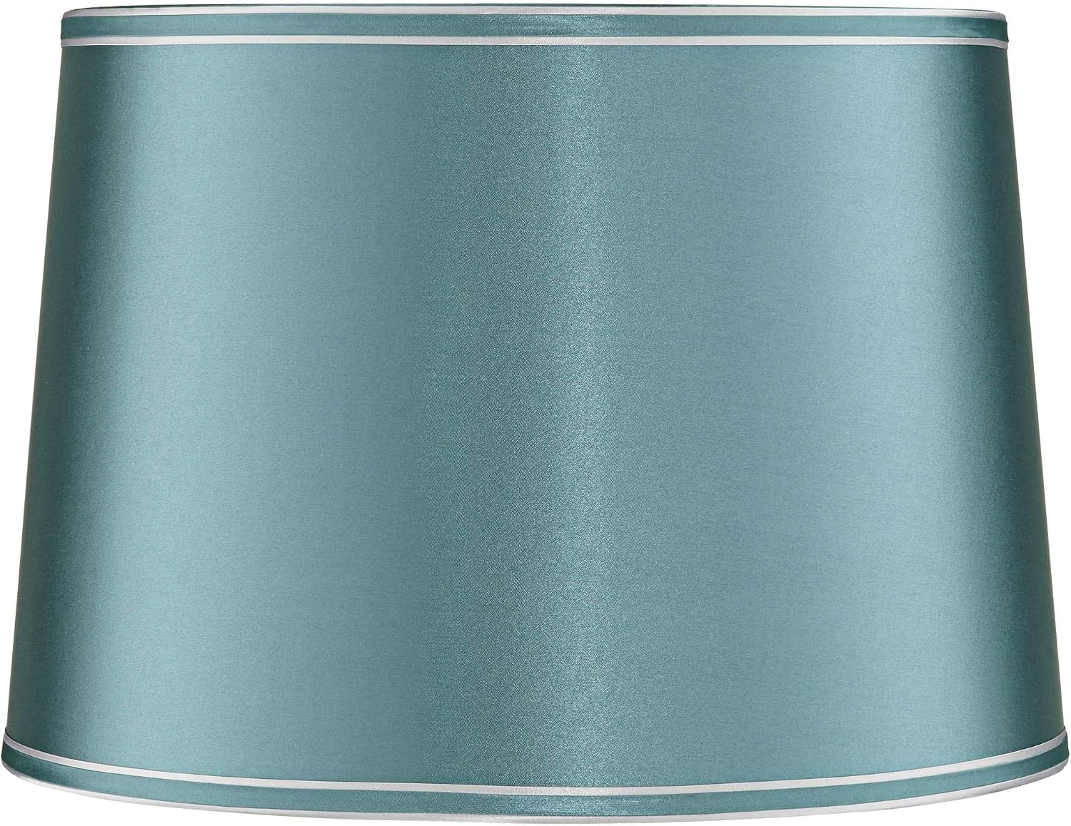 Soft Teal Medium Drum Lamp Shade 14" Top x 16" Bottom x 11" High x 11 ...